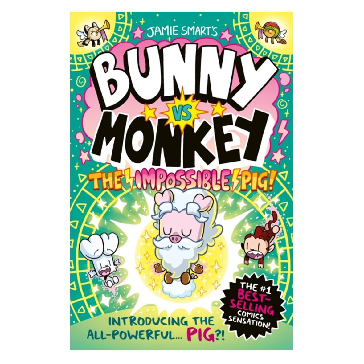 Book - Bunny vs Monkey The Impossible Pig – The Cartoon Museum