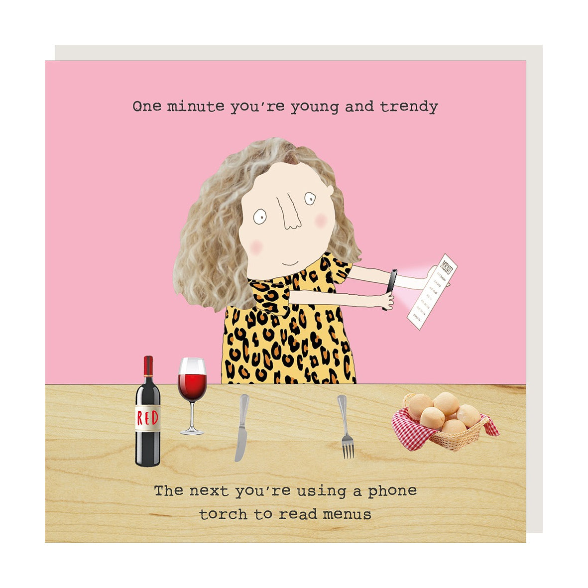 Card - GF533 Read Menus – The Cartoon Museum