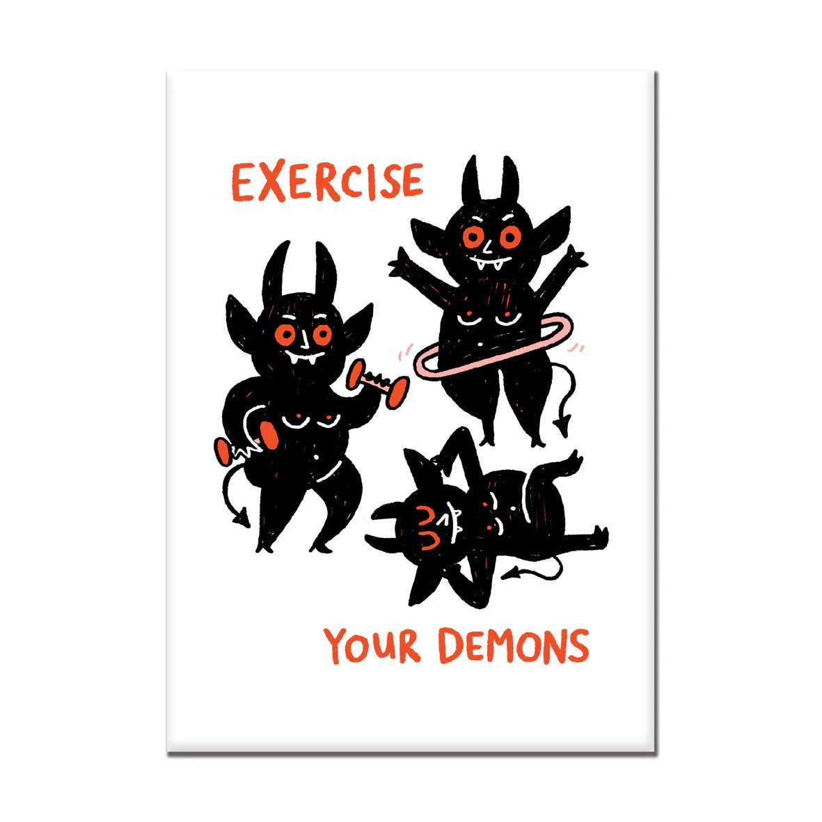 Magnet - 5145 Exercise Your Demons – The Cartoon Museum