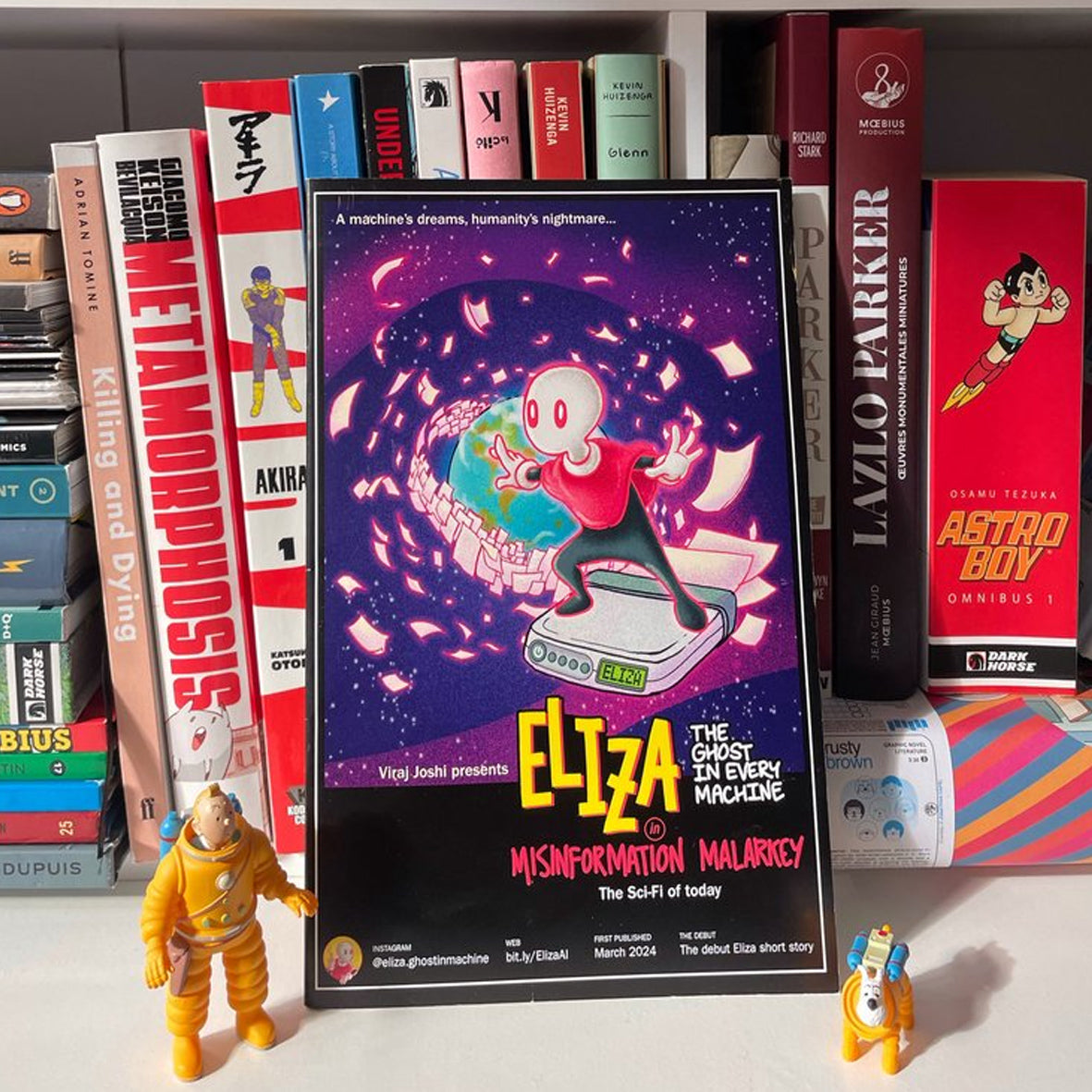 Zine - Eliza The Ghost in Every Machine – The Cartoon Museum