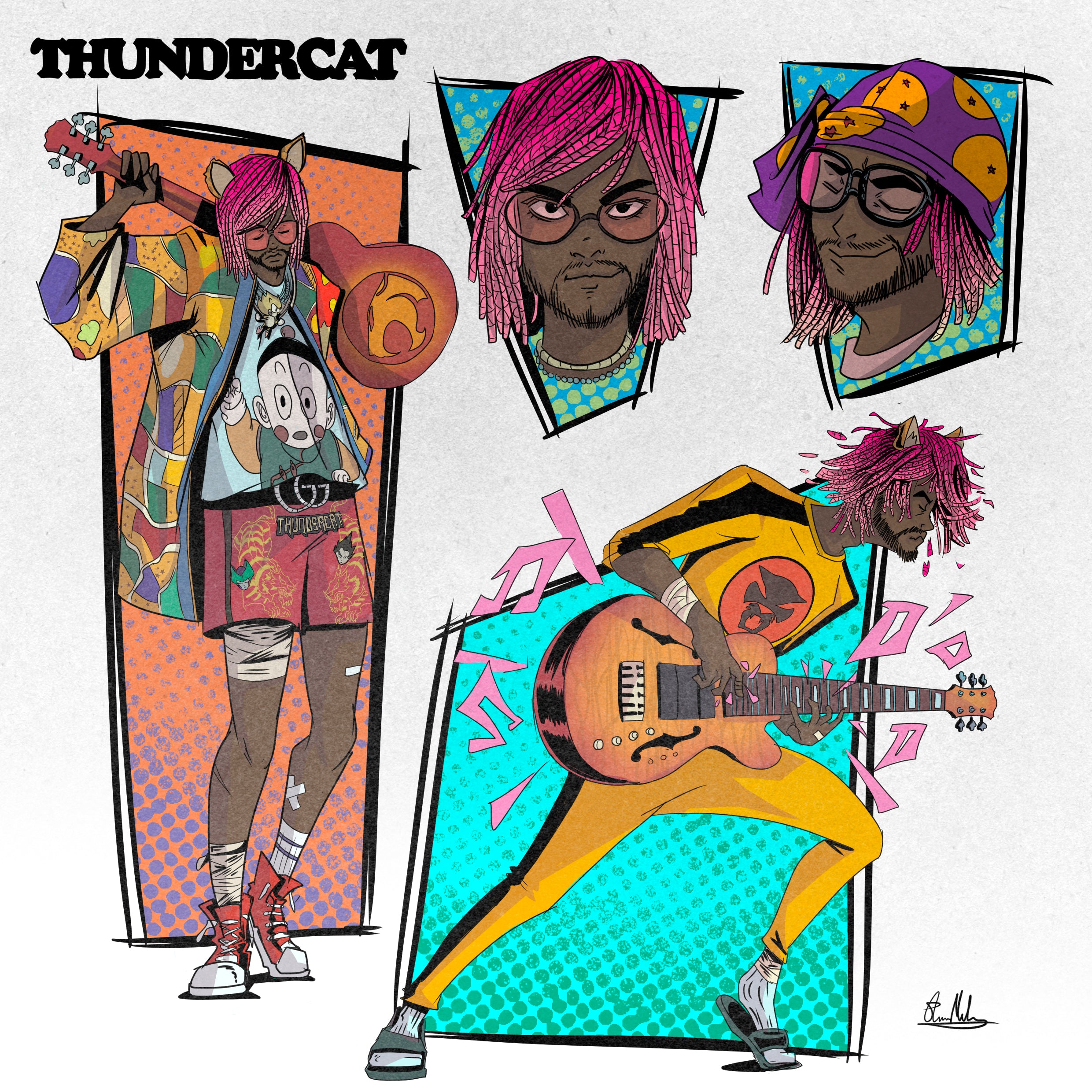 Print - Thundercat – The Cartoon Museum