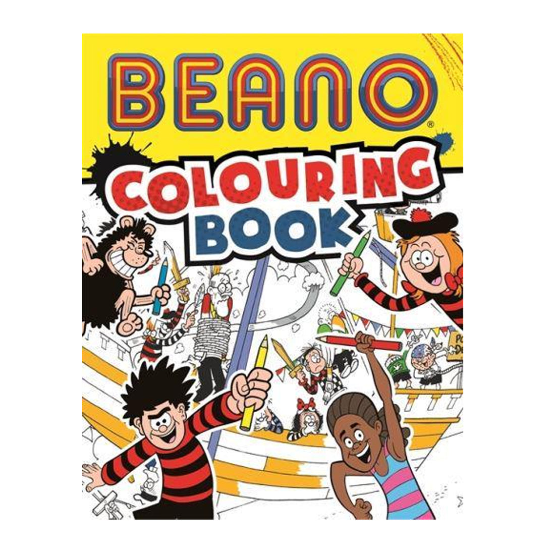 Book - Beano Colouring book – The Cartoon Museum