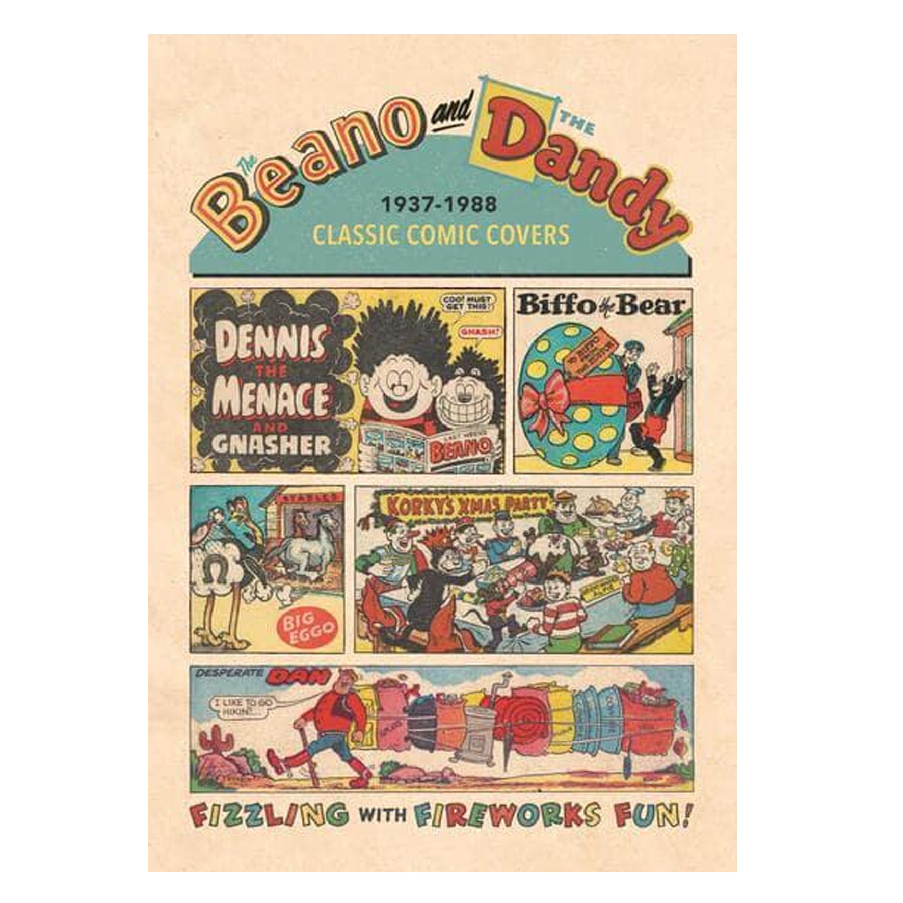 Book - Beano and Dandy 1937-1988 Classic Comic Covers – The Cartoon Museum