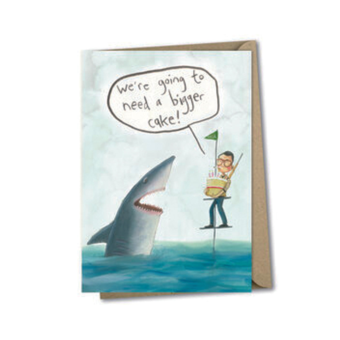 Card - dels03 We're going to need a bigger cake! – The Cartoon Museum