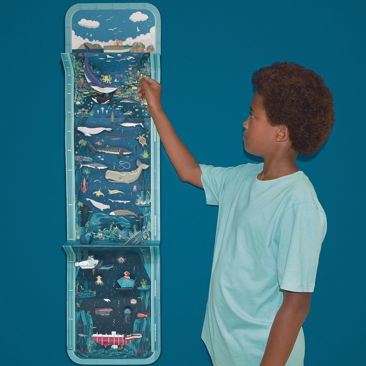 Kit - Create your own Deep Blue Seascape – The Cartoon Museum