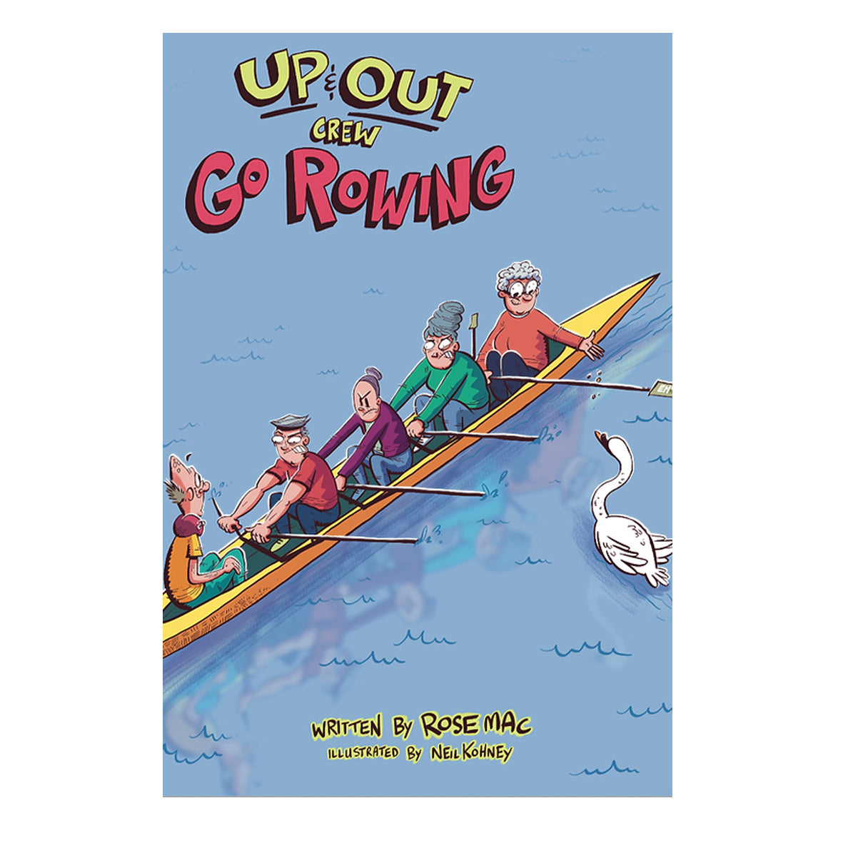 Comic - Up and Out Crew Go Rowing – The Cartoon Museum